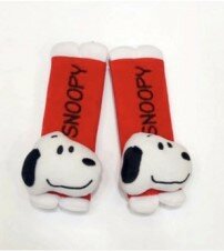 Чехол для ремня безопасности в японском стиле Shin-chan Cinnamoroll Stitch, плечевой ремень, детский автомобильный интерьер, плюшевый плечевой подушка для ремня безопасности