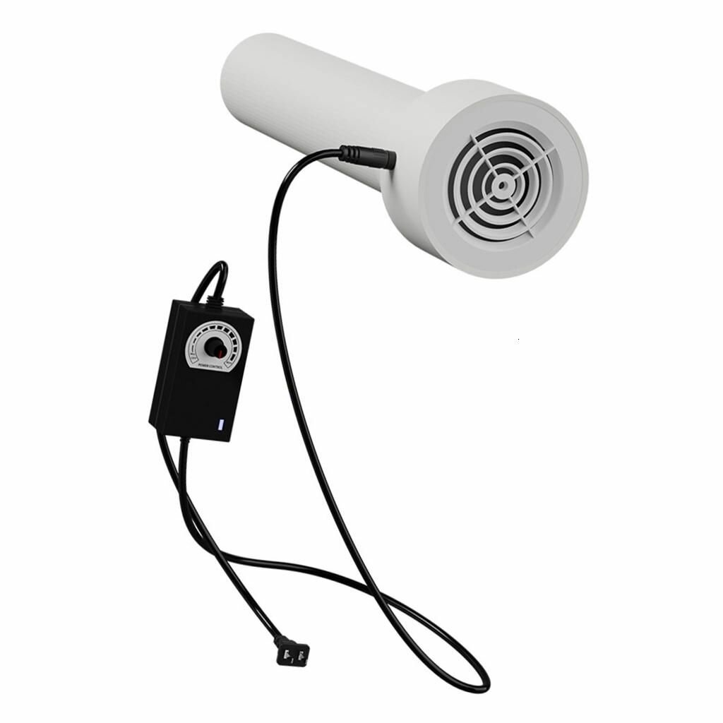 Высокопроизводительный встраиваемый вентилятор для домиков для животных, гардеробов и шкафов с тихим выхлопом, - 50mm