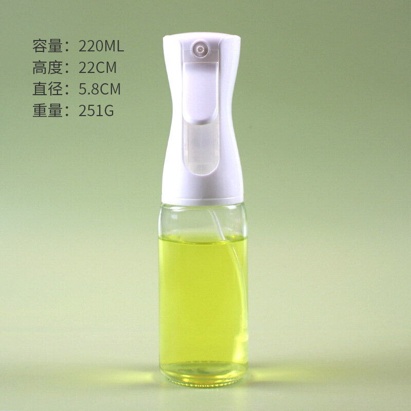 Оптовая продажа, стеклянная бутылка с распылителем, кухонная бутылка с маслом, оливковое масло, распылитель для