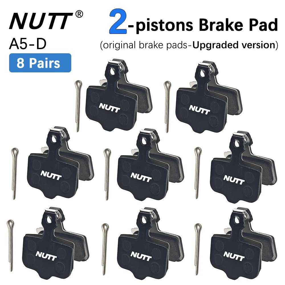 Оригинальная тормозная колодка NUTT Y-5 A5-D 2, 4 поршня, керамика, гидравлический дисковый тормоз для MTB, детали суппорта электрического электронного велосипеда