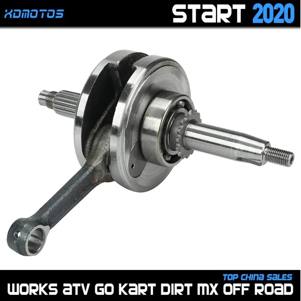 Коленчатый вал мотоцикла для LIFAN 150 150cc Lf150, горизонтальный двигатель, грязевой питбайк, детали для обезьянного велосипеда 1P56FMJ