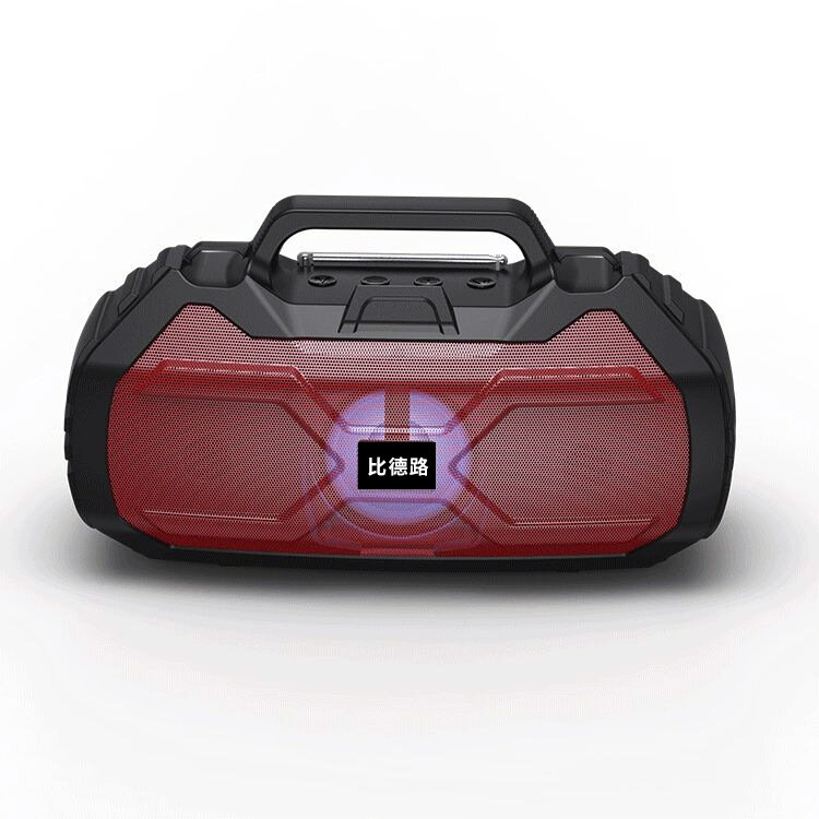Умная колонка Bluetooth, домашняя колонка, портативная, удобная, многофункциональная, беспроводная, с картой памяти, сабвуфер, для караоке на улице