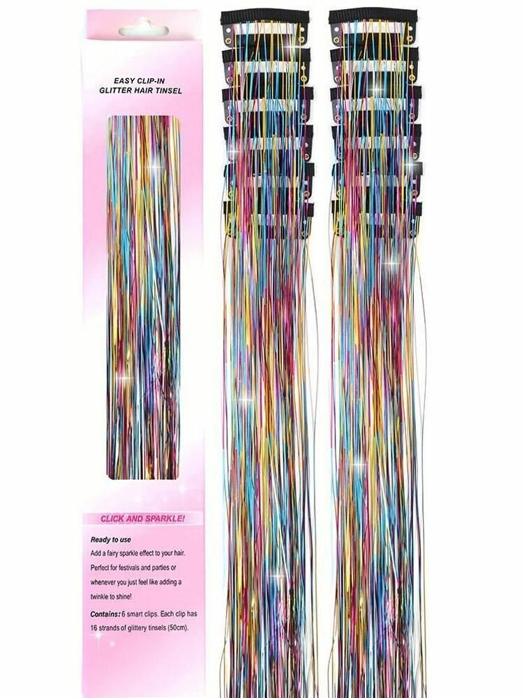 Кусок парика из лазерной золотой проволоки