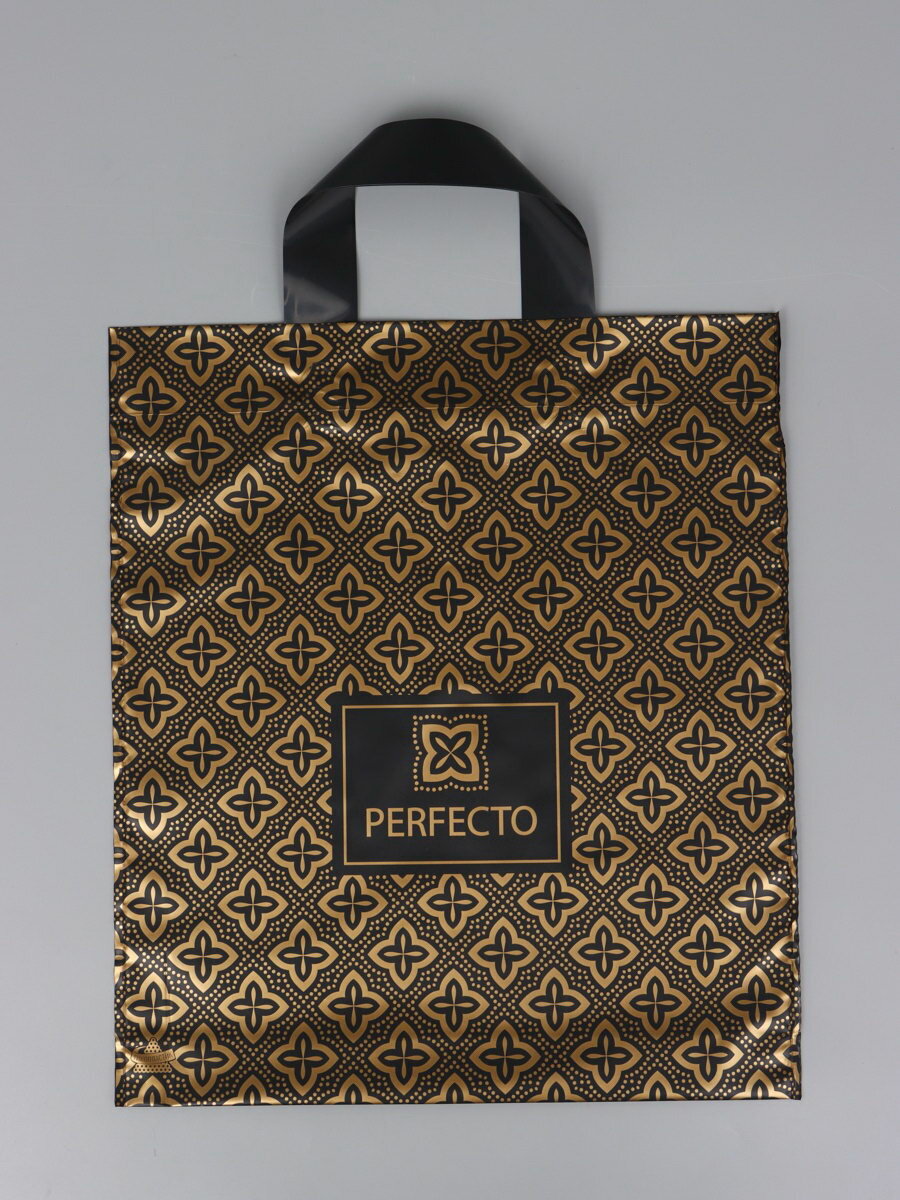 Пакет подарочный "Перфекто Империал" полиэтиленовый, с петлевой ручкой, 35x31 см 95 мкм, 25 шт.