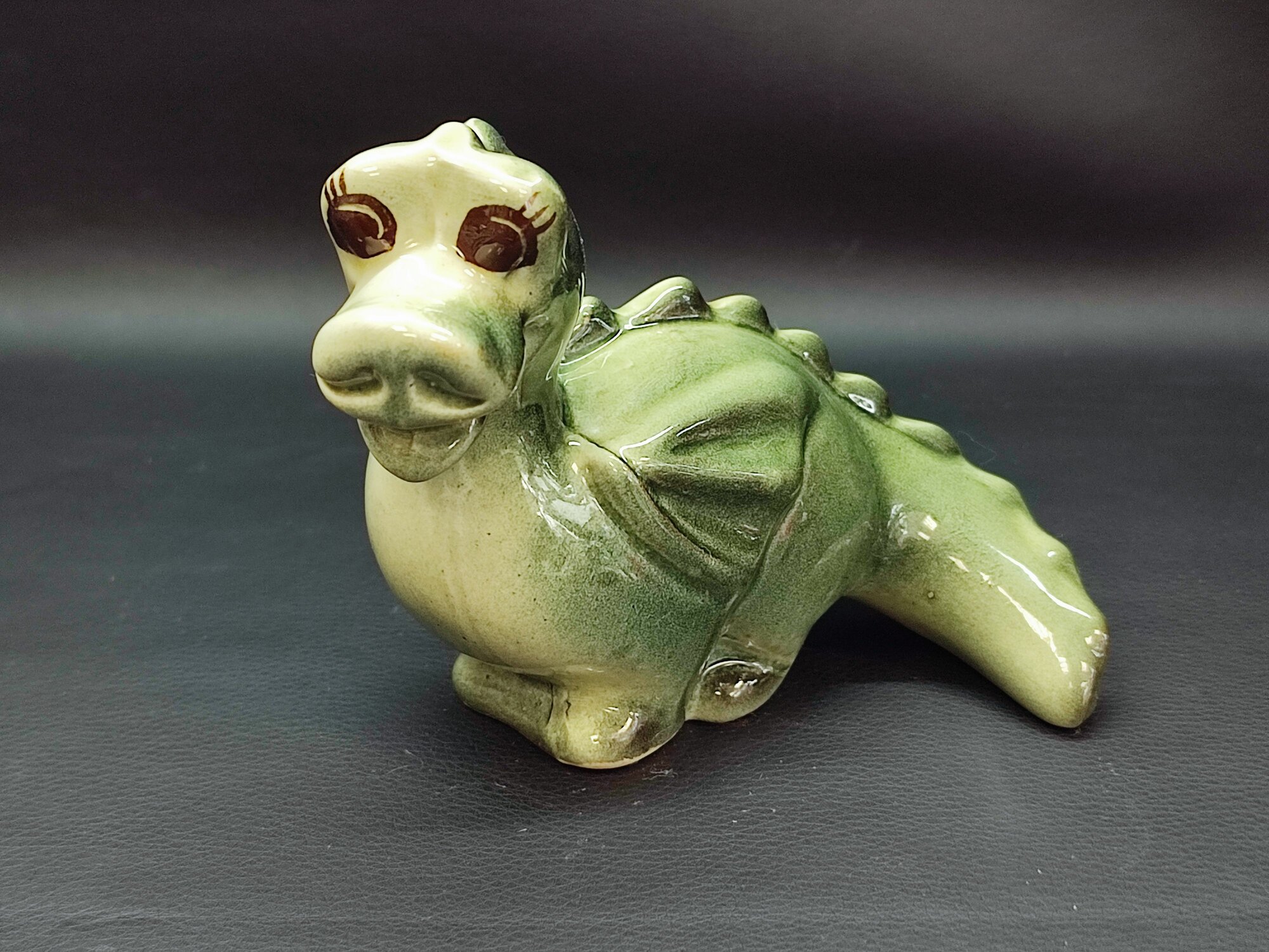 Статуэтка Дракон керамика СССР пзви Пермь