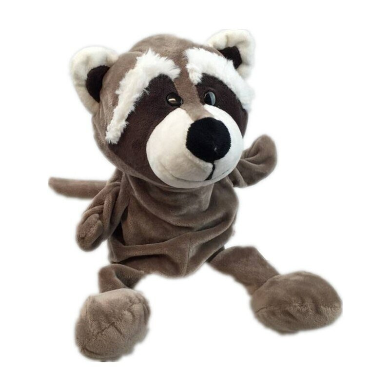 Классический милый картон животные рука кукла игрушка шитья кукла медведь ногтей кукла детская игрушка животные игрушка кукла (коричневый)