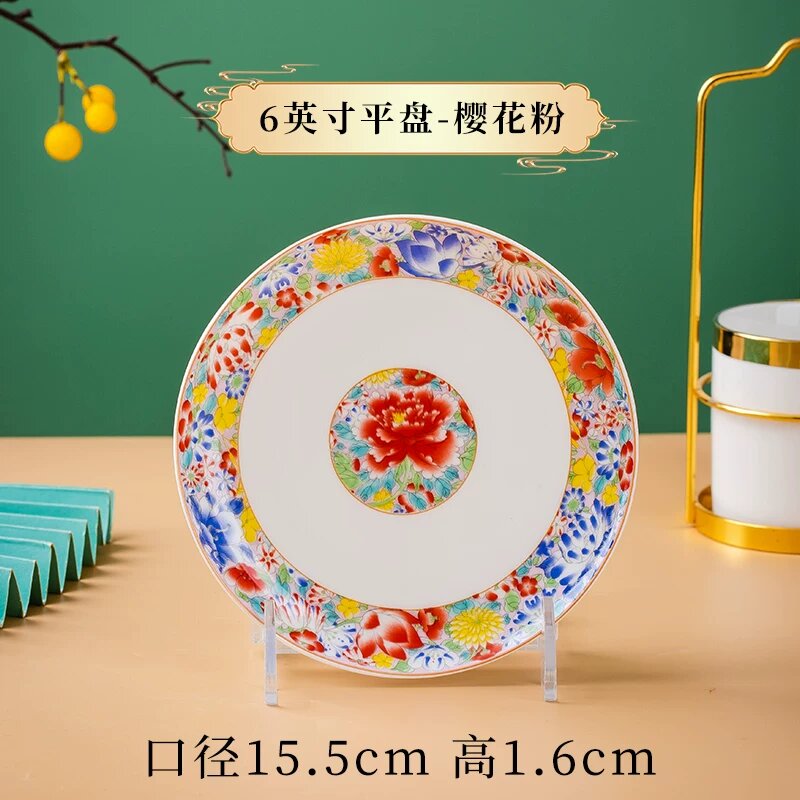 6inch тарелок, тарелки из костяного фарфора, плоские тарелки, тарелки для сухофруктов, тарелки для закусок,