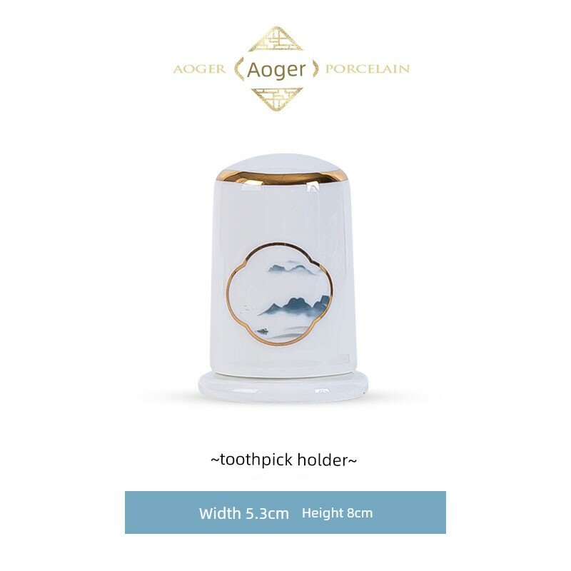 Набор высококачественной посуды Aogel Qianli Jiangshan Hotel из костяного фарфора, тарелки для ужина в китайском стиле