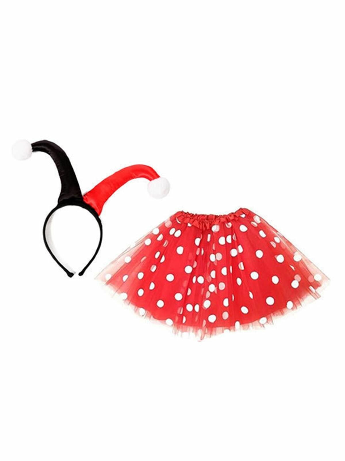 Костюм клоуна, - набор рожков из двух частей