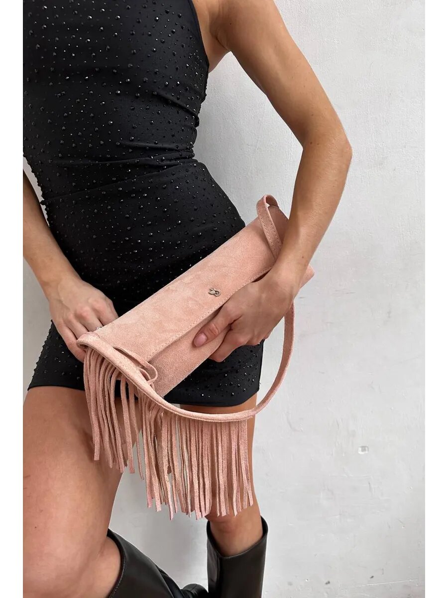 Сумка клатч саванна