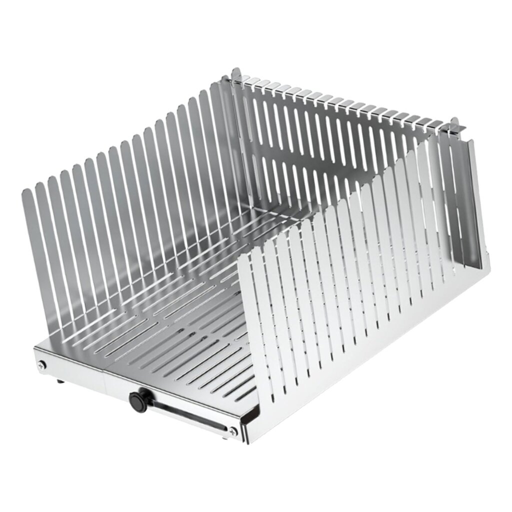 Хлеборезка Для Рогаликов Из Нержавеющей Стали С Нескользящей Основой Для Домашней Кухни Эффективный Нож С Регулируемой Шириной