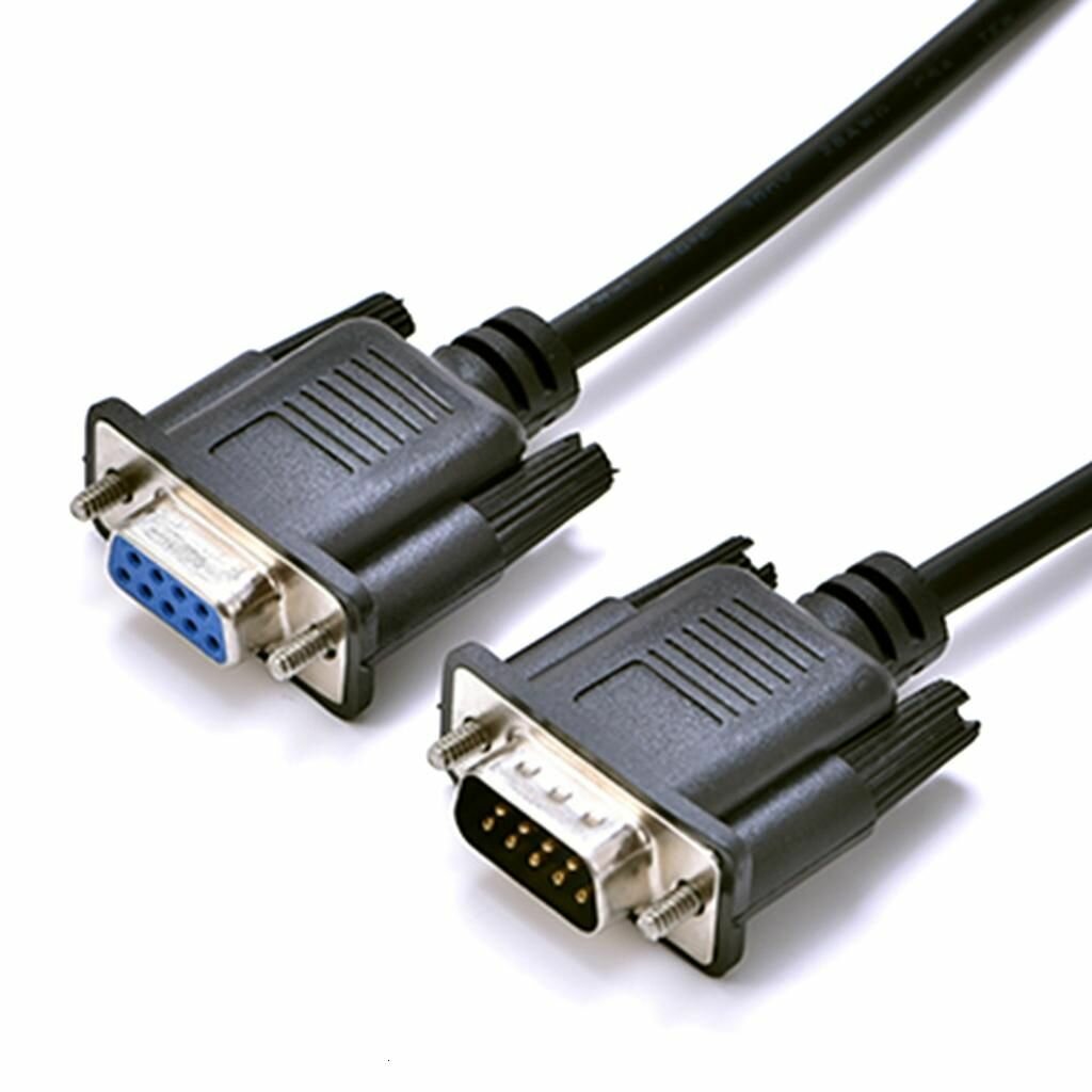 Кабель RS232 DB9, 0,5 метра
