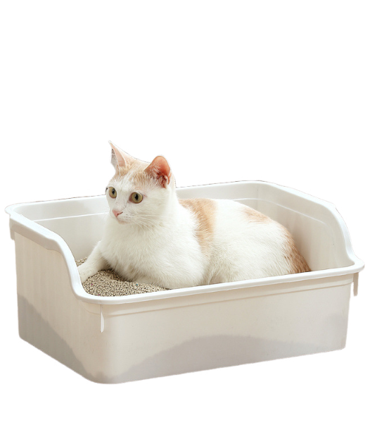 Когтетник для кошек Mega Cat Litter Box, для мейн-кунов, размеры 38*26*15см, вес 400г, материал PP, в комплект входят:1 когтетник + 1 лопатка для уборки