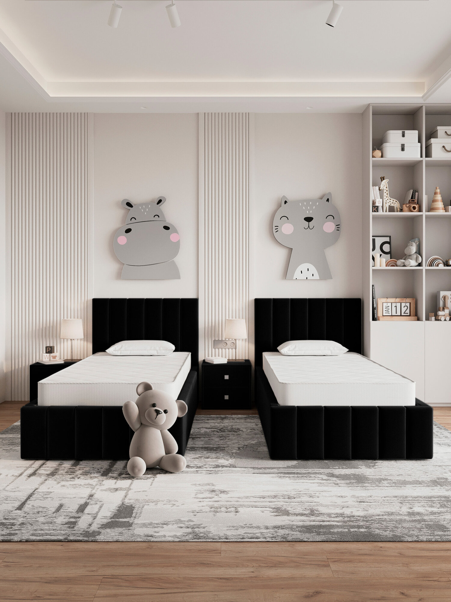 Кровать односпальная 90х200 с подъемным механизмом, Милан с мягким изголовьем для дома и спальни, ортопедическое основание, ящик для белья