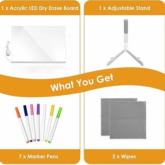 Детская светящаяся доска для рисования, светящаяся игрушка для творчества, планшет для письма