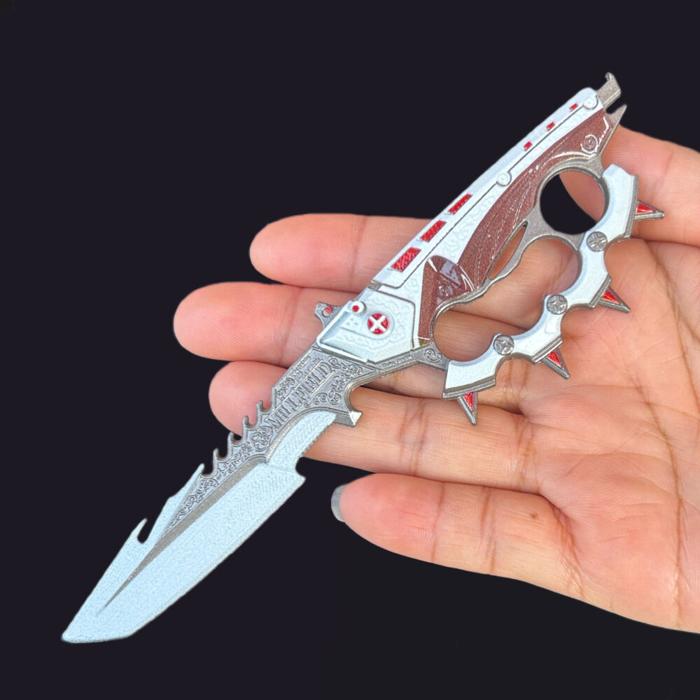 2026 Дельта Игровая Периферия Большой Кред Светящийся Дисплей Стенд Коллекционный Ремесленный Орнамент Игрушечный Нож Подарок