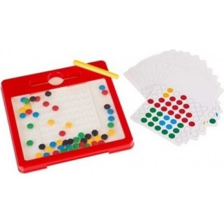 Планшет магнитный Эврики для рисования пуговками маленький арт.4311444