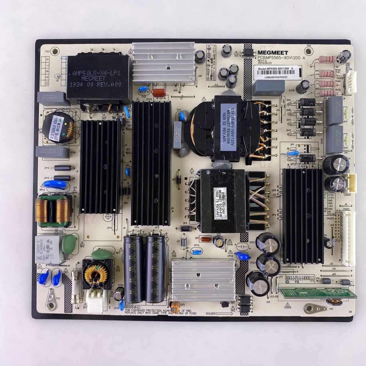 Блок питания PSU: MP5565-90V1200 A REV1.0 для телевизора NOVEX NVW-65U321MSY