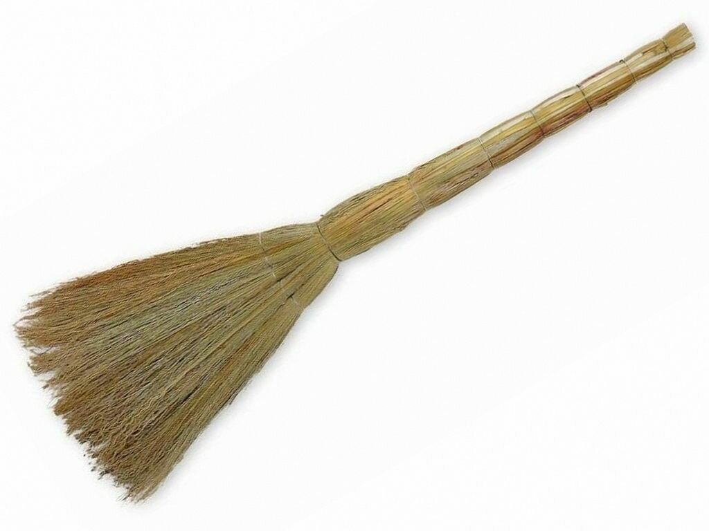 Веник СОРГО_(четыре пучка) металл в оплетке