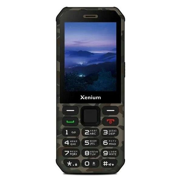 Мобильный телефон Philips XENIUM X300 зеленый