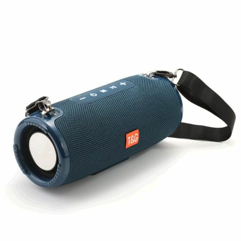 Беспроводная Bluetooth-колонка Zhan Gu для дома и автомобиля, сабвуфер, портативная колонка для активного отдыха, слот для карты, USB-флешка, шнурок