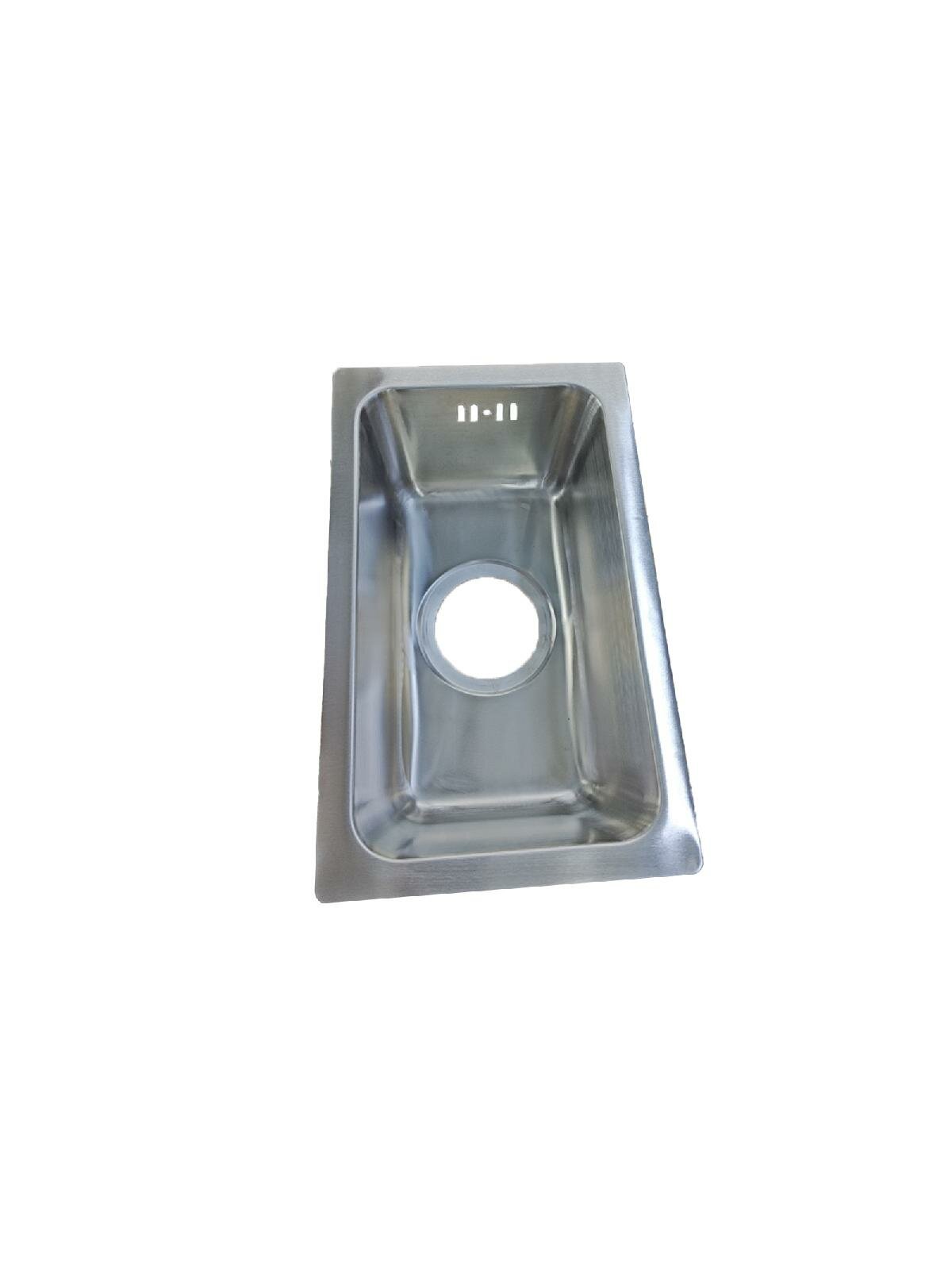 Встроенная квадратная плоская раковина для дома на колесах из нержавеющей стали, балконный бар, мини-кухонная раковина с одним пазом