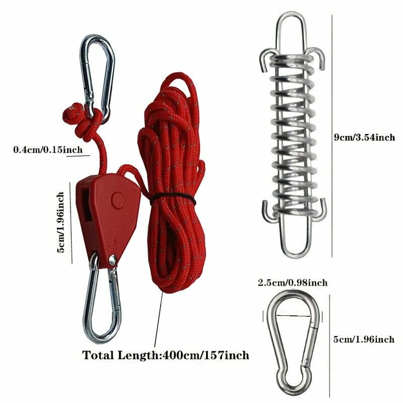 Устройство для натяжения веревки / шкив для кемпинга