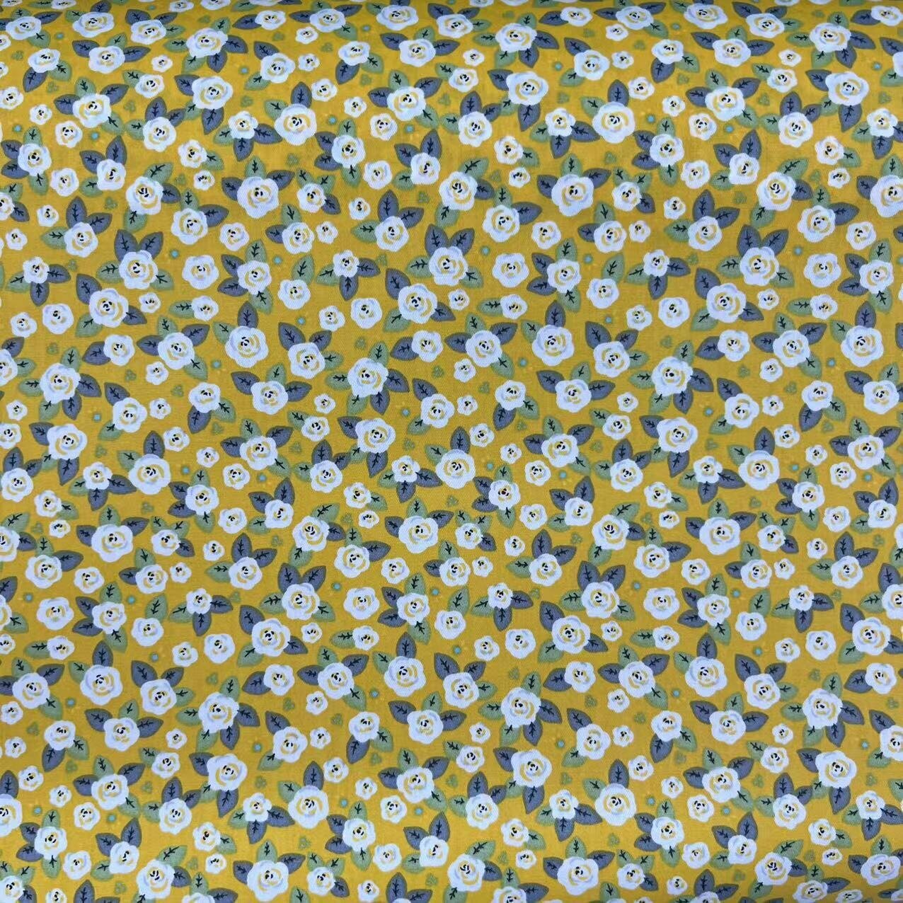 Ткань из чистого хлопка для детского сада, мультяшная хлопковая ткань, детская осенне-зимняя одежда, плотный твил, ширина 1.6m дюймов