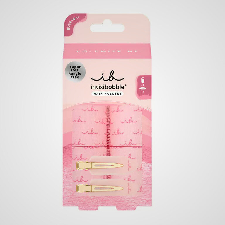 Набор аксессуаров для создания локонов Volumize Me 6 предметов INVISIBOBBLE Volumize Me Набор 6 шт