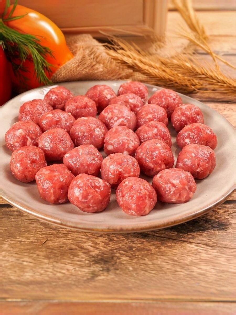 Фрикадельки из мяса индейки 300 гр, Ферма Евгения Рошаля