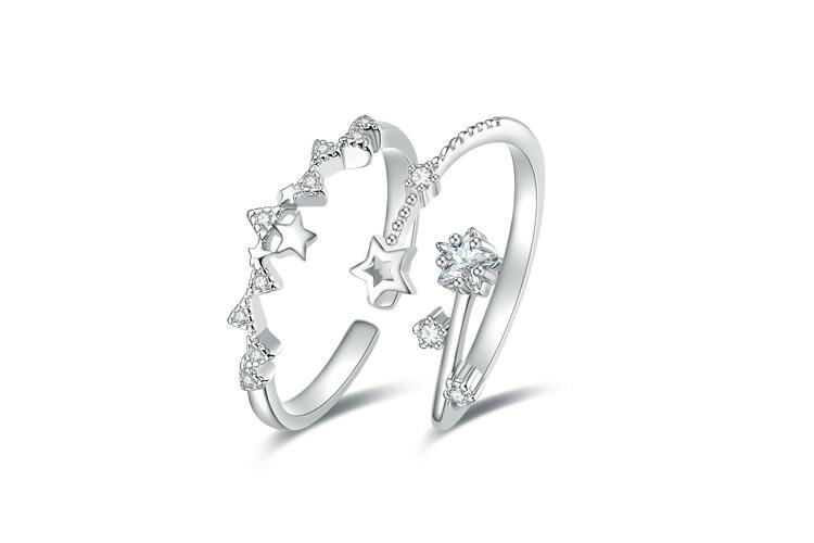 Кольцо, кристаллы Swarovski