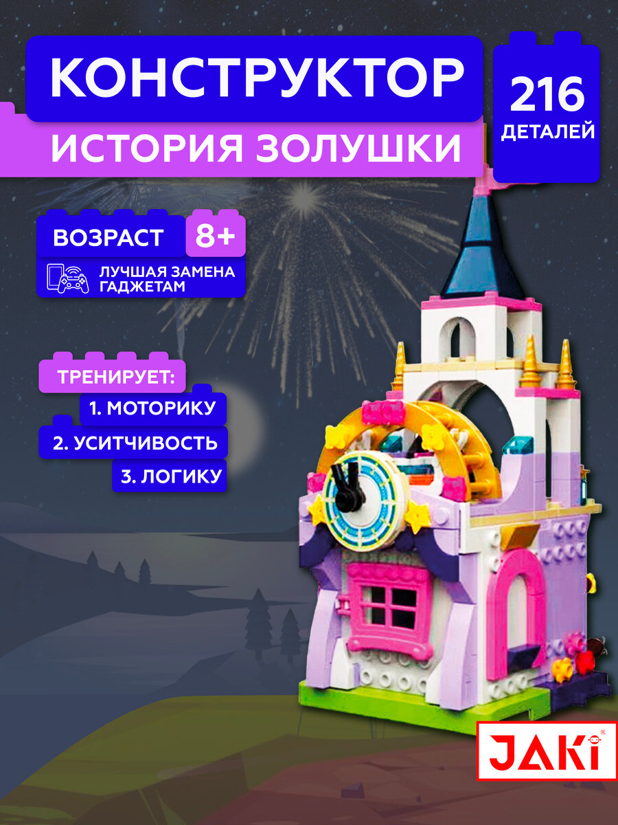 Конструктор JAKI История Золушки JK2109