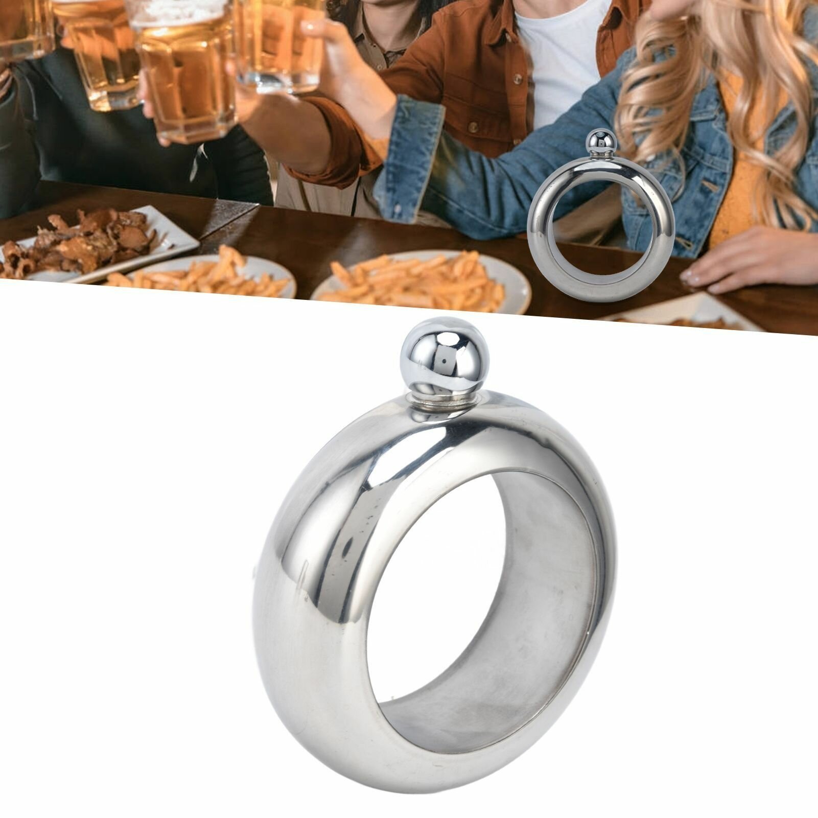 Браслет-браслет с флягой