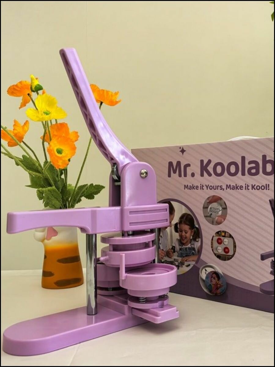 58mm комплект машины для изготовления бейджей с брелками для ключей