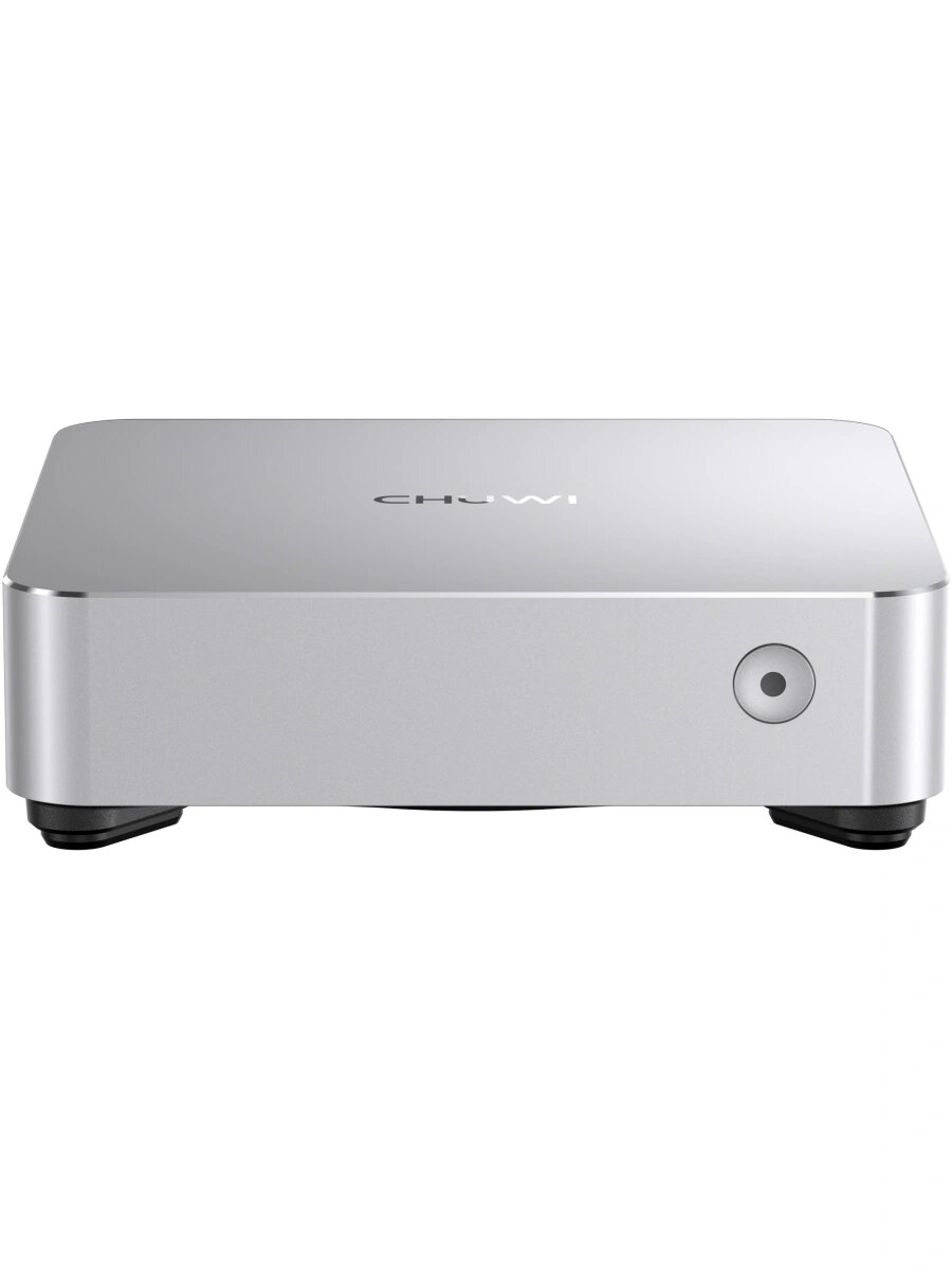 ПК Мини Chuwi AuBox Ryzen 7 8745HS/16Gb/SSD512Gb 780M/W11Pro/серебристый/черный