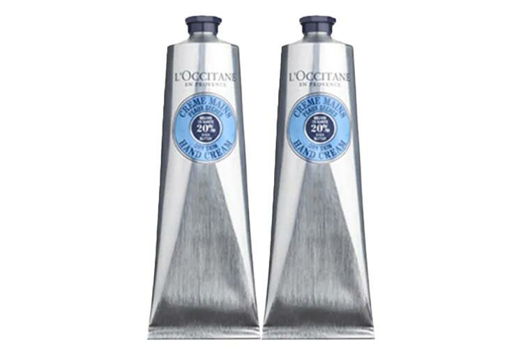 Крем для рук унисекс LOCCITANE Рождественская коллекция Поппури 300 мл, серебряный