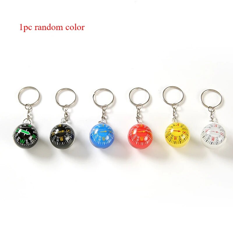 Портативный легкий аварийный компас, 1 шт, брелок для выживания на открытом воздухе, шариковый компас, инструмент для спорта на открытом воздухе, кемпинга, инструменты для выживания