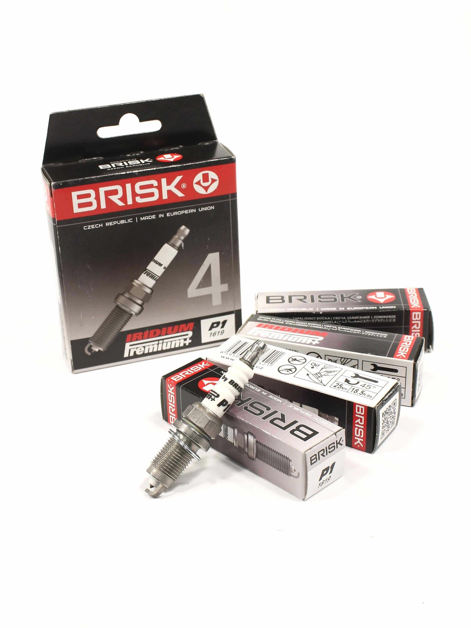 Свечи зажигания VAG, к-т 4 шт, Brisk, "IRIDIUM PREMIUM" P1 DOR15YIR-1