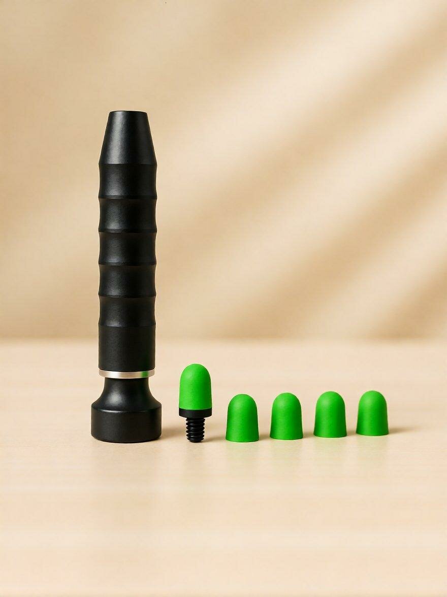 Фиксатор пружинного пера с зелёной головкой