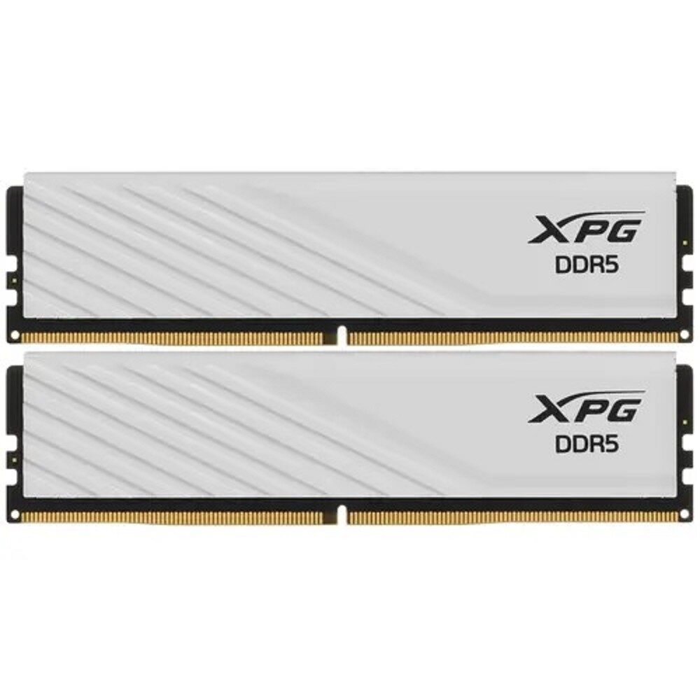 Модуль памяти A-data DDR5 DIMM 32GB XPG LANCER Blade DDR5-5600 AX5U5600C4616G-DTLABWH, CL46, 1.1V K2*16GB WHITE