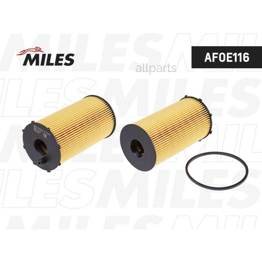 MILES AFOE116 Фильтр масляный LAND ROVER RR 2.7 TD/PEUGEOT 407/CITROEN C5