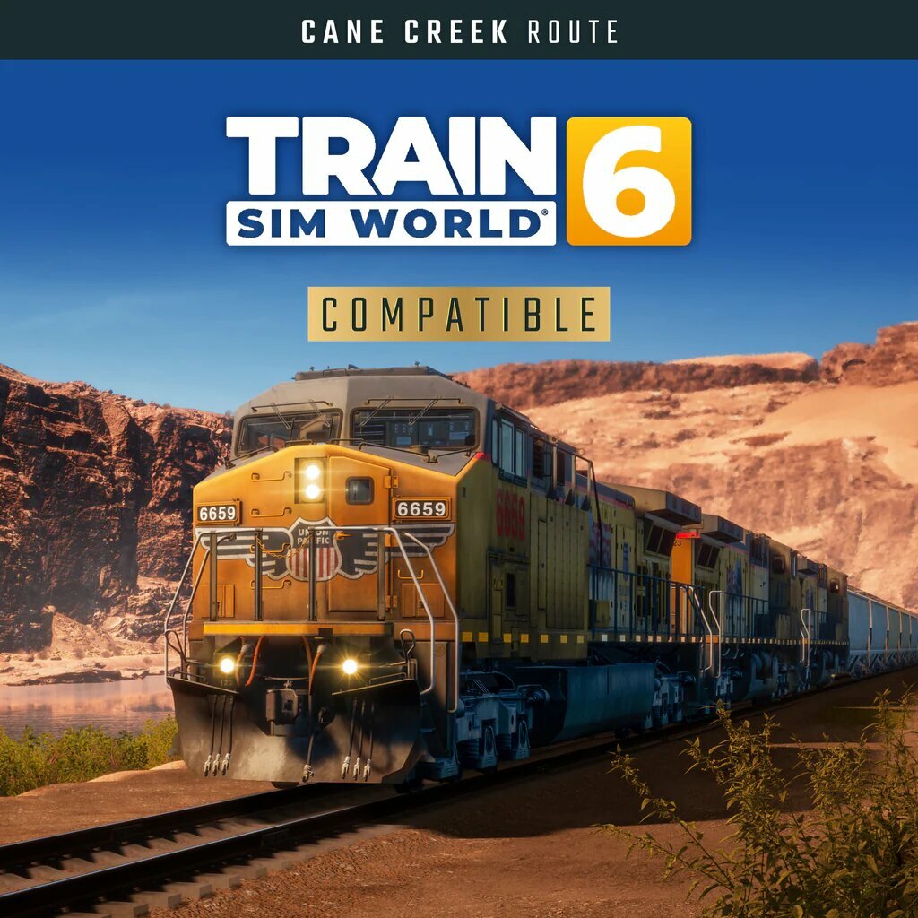 Дополнение Train Sim World 6: Cane Creek: Thompson - Potash, цифровое издание PlayStation 4 и PlayStation 5, регион Индия / код пополнения баланса