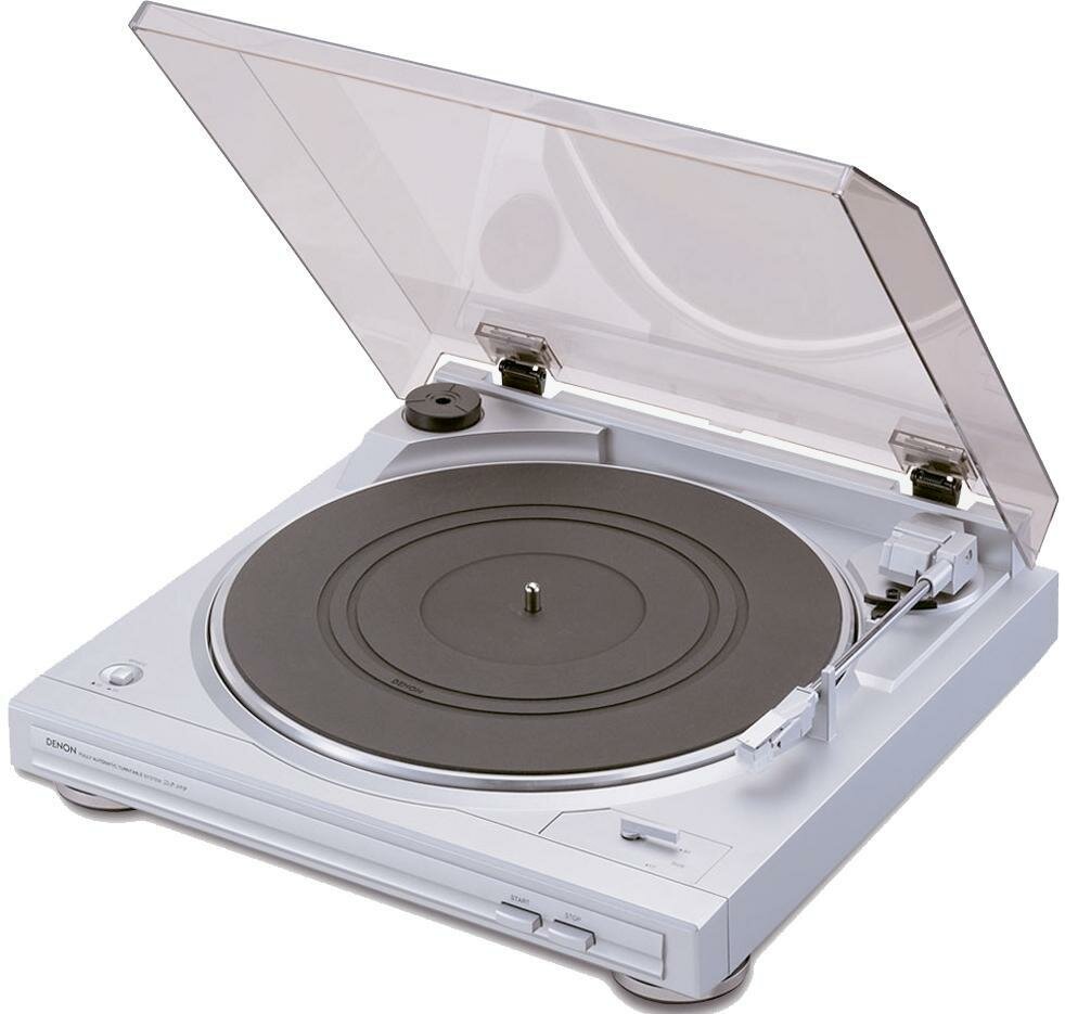 Проигрыватель виниловых дисков Denon DP-29F, Silver