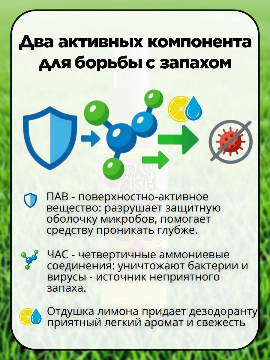 Дезодорант для обуви Трэш Бастер