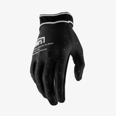 Мотоперчатки 100% Ridefit Glove (Black, XXL, 2026 (10046-00005))
