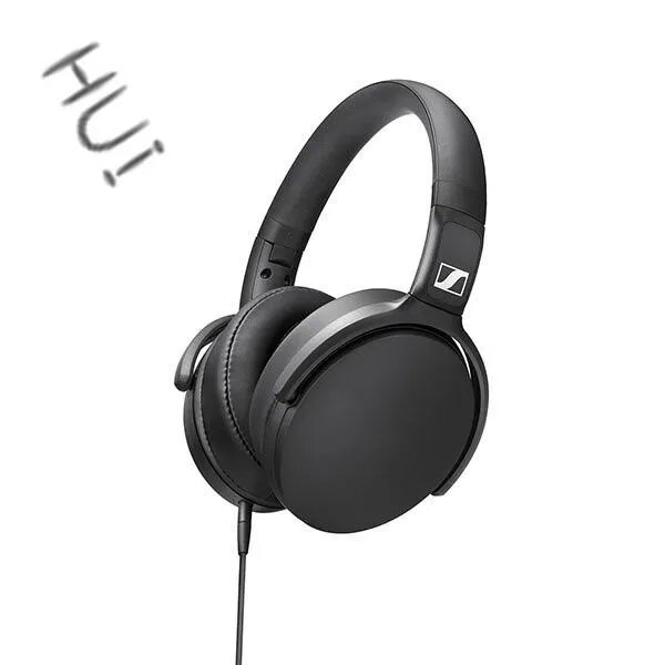 Наушники проводные с микрофоном Sennheiser HD 400S, 3.5 мм, черный