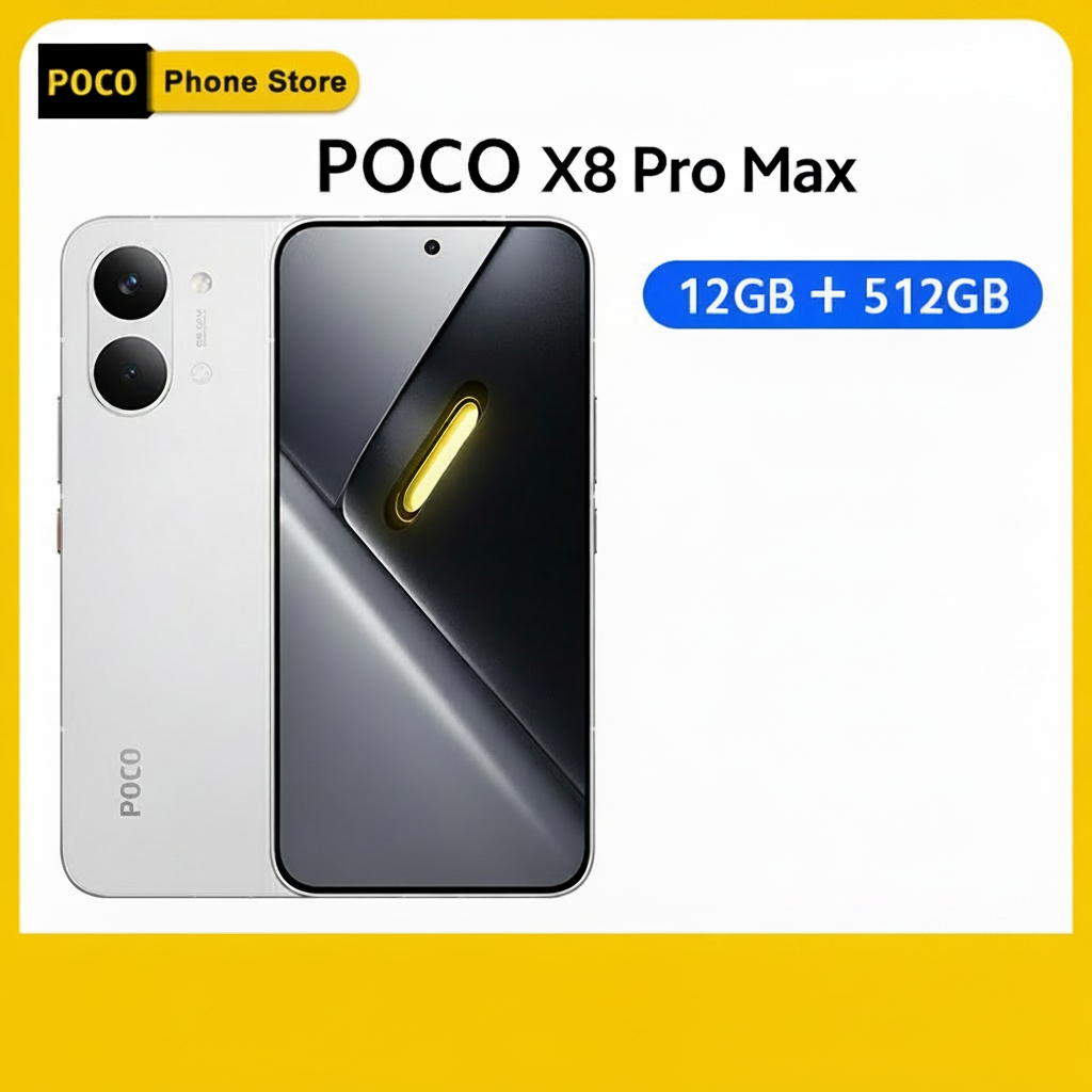 Смартфон Poco X8 Pro Max, 12/512ГБ, global