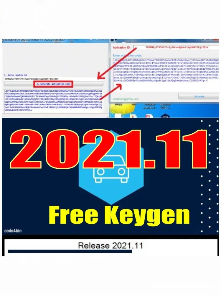 CD/Link 2021.11 Keygen для Vd DS150E