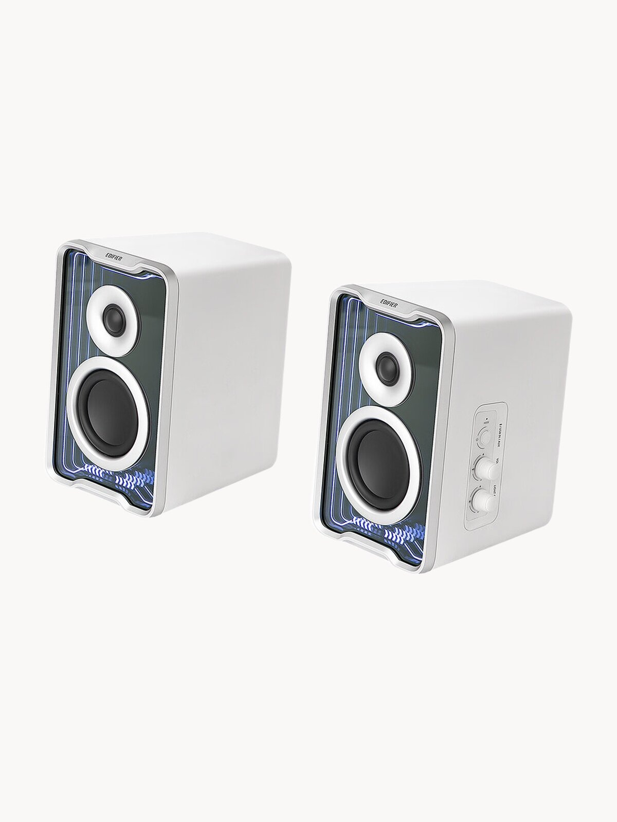 Настольная активная акустика 2.0 EDIFIER QR30 white, 63 Гц – 20 кГц, Bluetooth V5.4