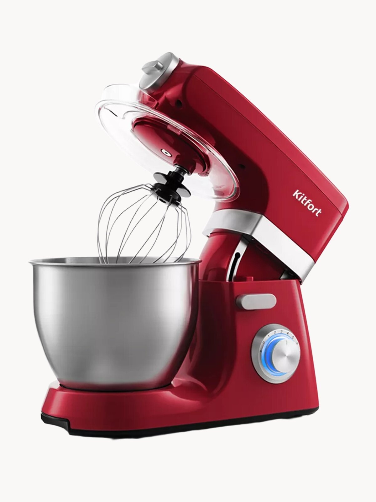 Планетарный миксер Kitfort КТ-1348-1 красный